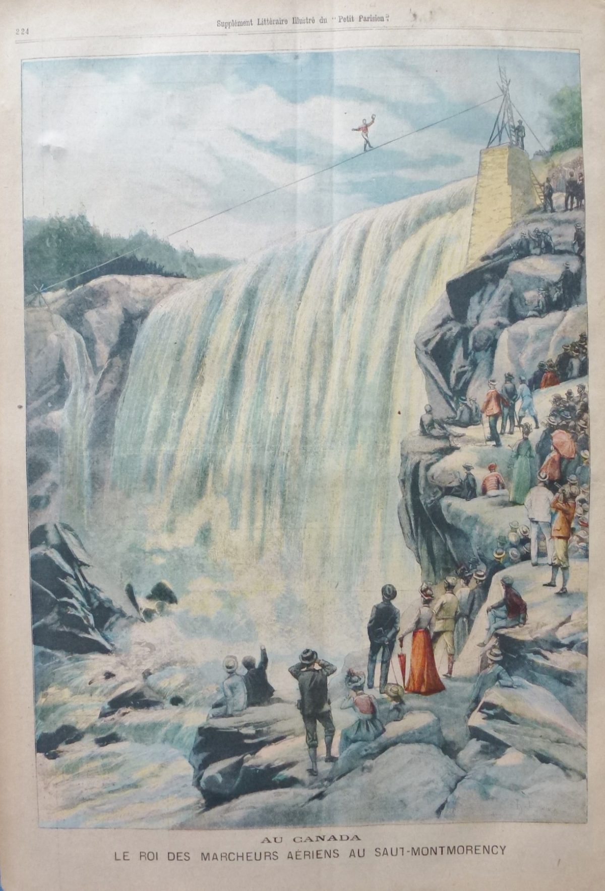 La Dame blanche - La chute Montmorency et les environs : une exposition ...