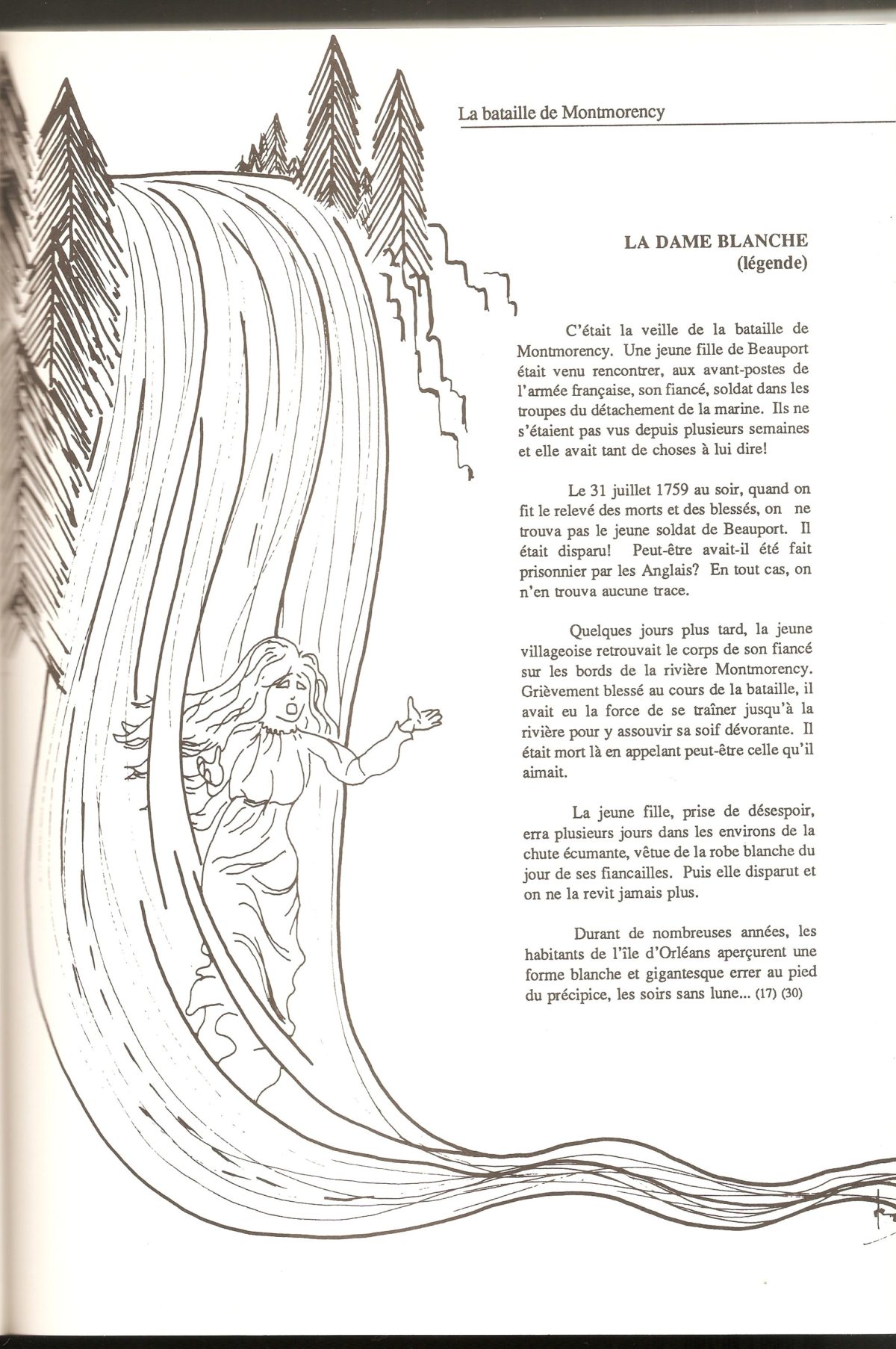 La Dame blanche - La chute Montmorency et les environs : une exposition ...